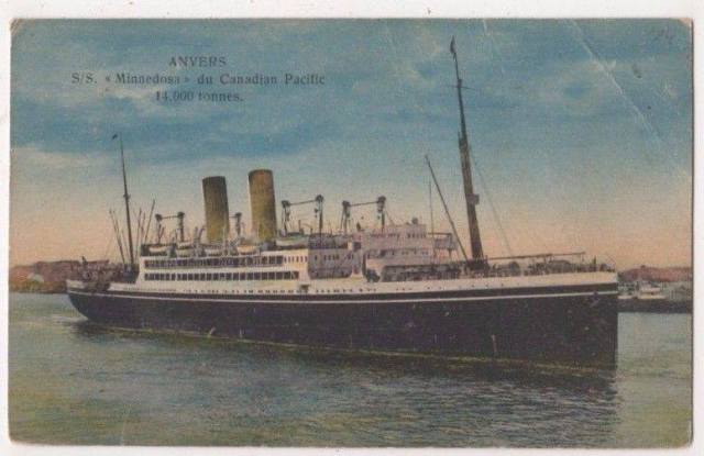 No.272 Minnedosa launched in 1917 | The World's Passenger Ships