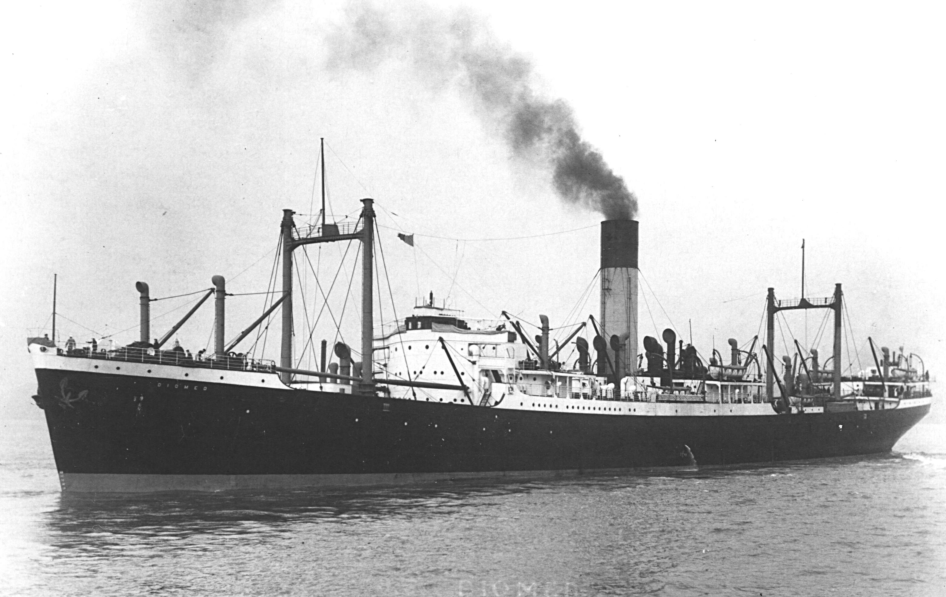 No.347 Diomed launched in 1922 | The World's Passenger Ships