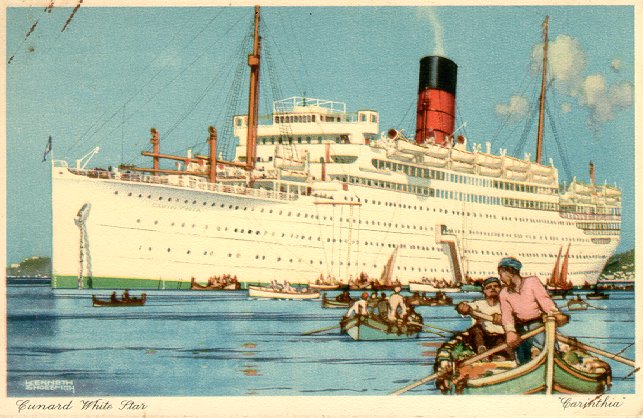 No.418 Carinthia launched in 1925 | The World's Passenger Ships