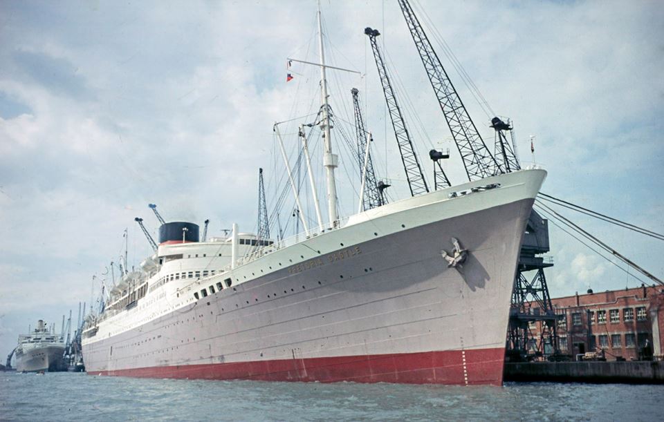 No.756 Pretoria Castle launched in 1947 | The World's Passenger Ships