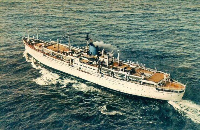 No.634 Mormacmail launched in 1940 | The World's Passenger Ships
