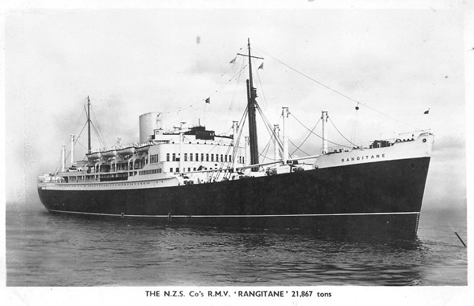 No.784 Rangitane launched in 1949 | The World's Passenger Ships