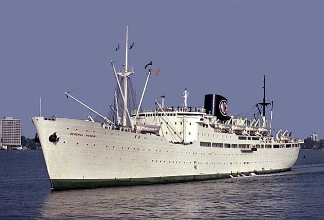 No.847 Général Mangin launched in 1952 | The World's Passenger Ships