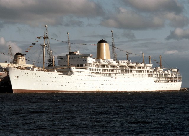 No.861 ARCADIA launched in 1953 | The World's Passenger Ships