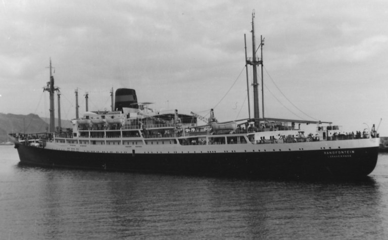 No.901 Randfontein launched in 1958 | The World's Passenger Ships