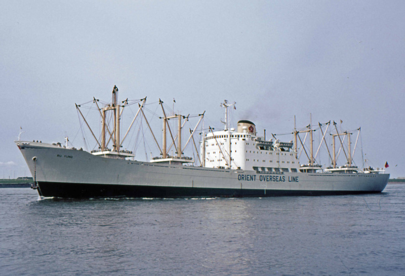 No.919 Ru Yung launched in 1961 | The World's Passenger Ships