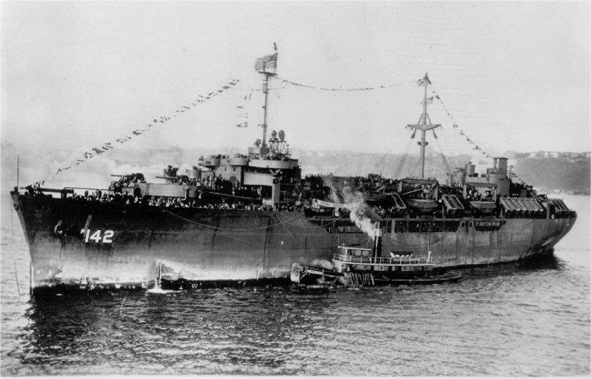 No.701 General C H Muir launched in 1944 | The World's Passenger Ships