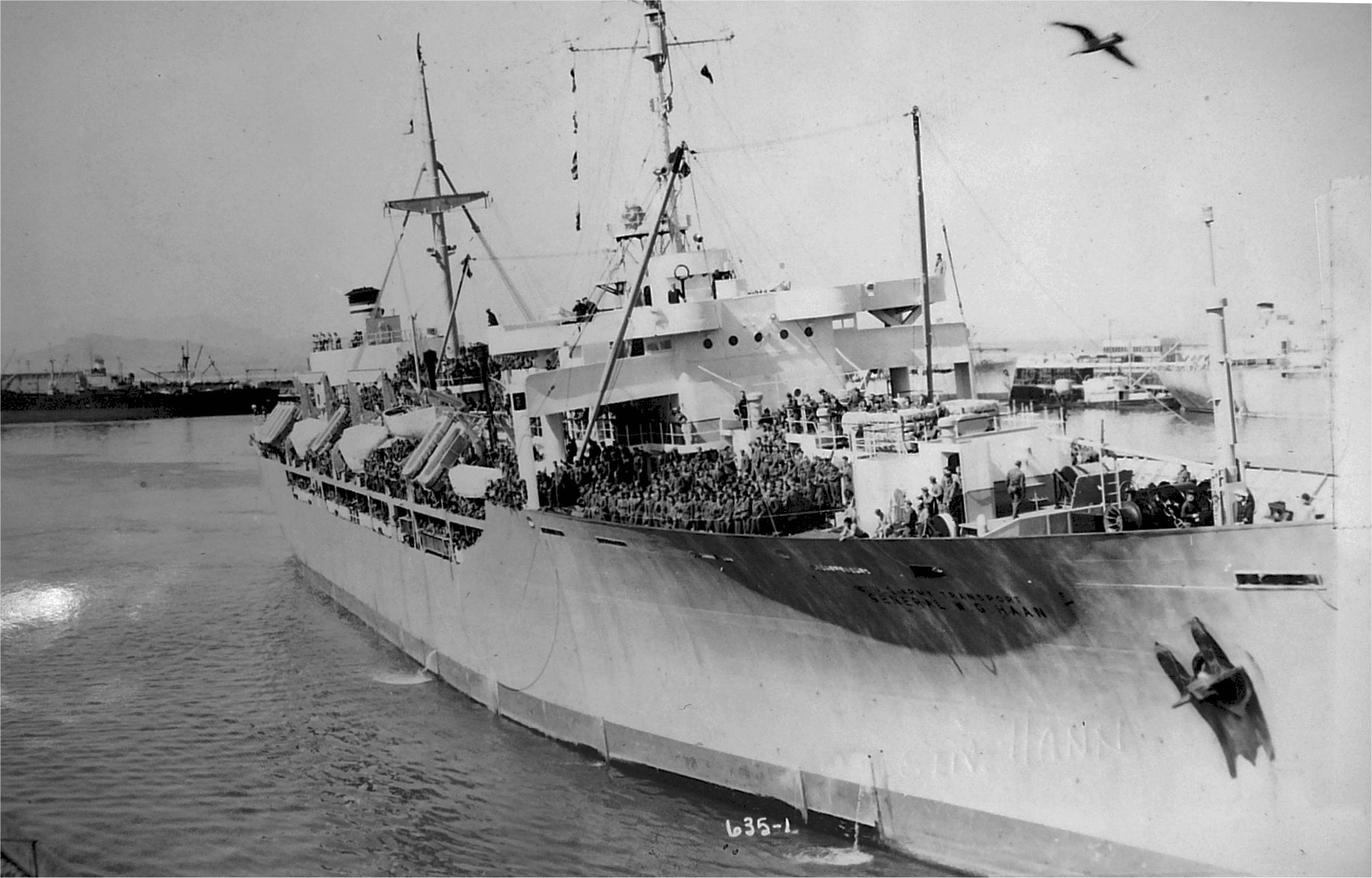 No.711 General W G Haan launched in 1945 | The World's Passenger Ships