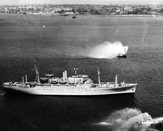 No.797 President Jackson launched in1950 | The World's Passenger Ships