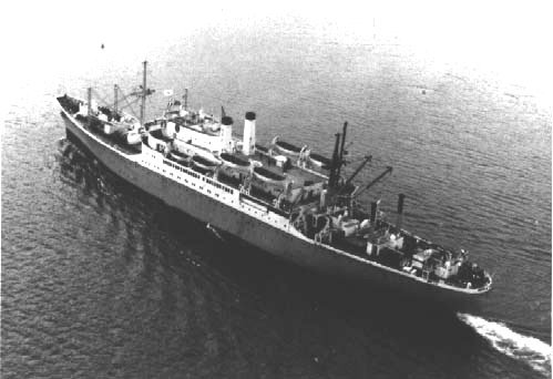 No.806 President Adams launched in 1950 | The World's Passenger Ships