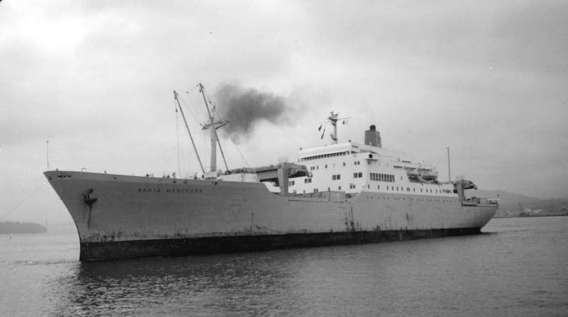No.933 Santa Mercedes launched in 1963 | The World's Passenger Ships