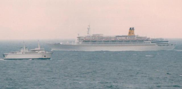 No.937 Eugenio C launched 21 Nov 1964 | The World's Passenger Ships
