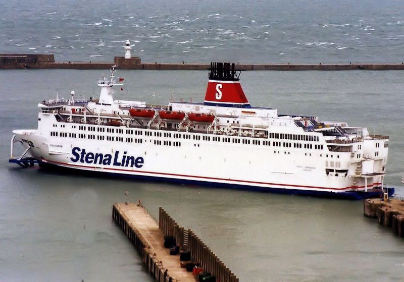 No.1130 Stena Jutlandica launched in 1980 | The World's Passenger Ships