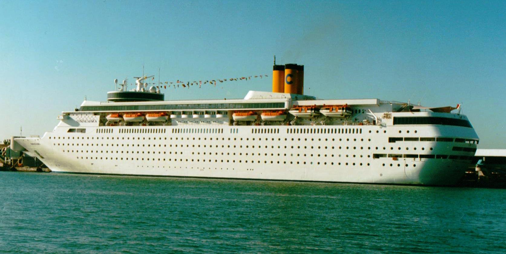 No.1276 Costa Classica launched in 1991 | The World's Passenger Ships