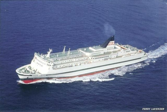 No.1279 Ferry Lavender launched in 1991 | The World's Passenger Ships
