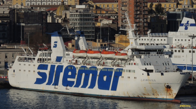 No.1303 Laurana launched in 1992 | The World's Passenger Ships