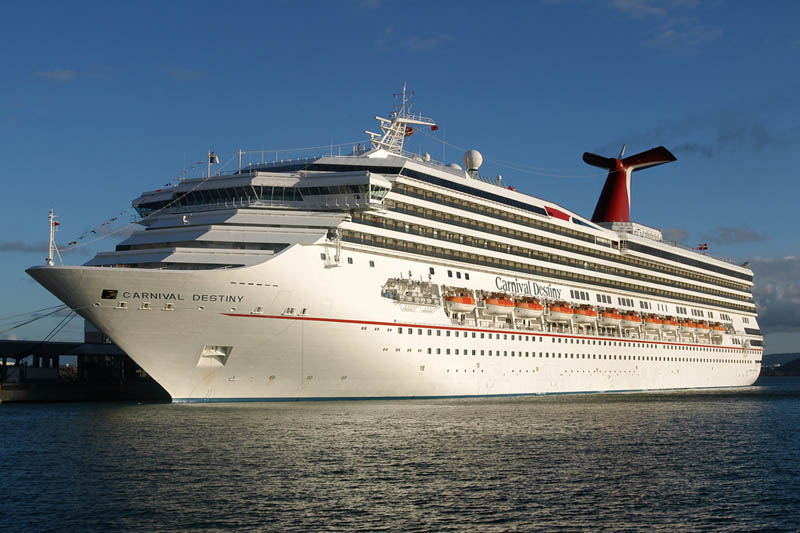 No.1390 Carnival Destiny launched in 1995 | The World's Passenger Ships