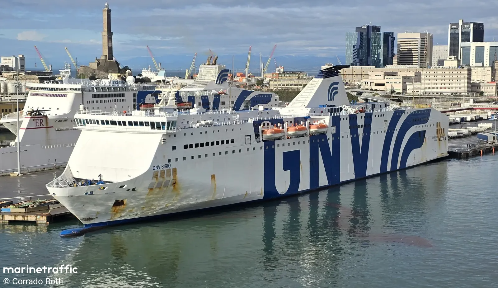 No.1631 Nuraghes launched in 2004 | The World's Passenger Ships