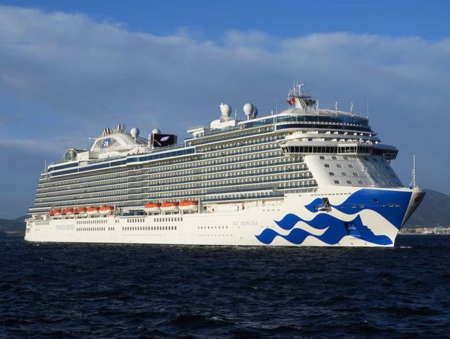 No.1939 Sky Princess floated out 14 Feb 2019 | The World's Passenger Ships