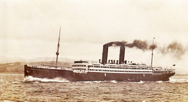 No.162 Cameronia launched in 1911 | The World's Passenger Ships
