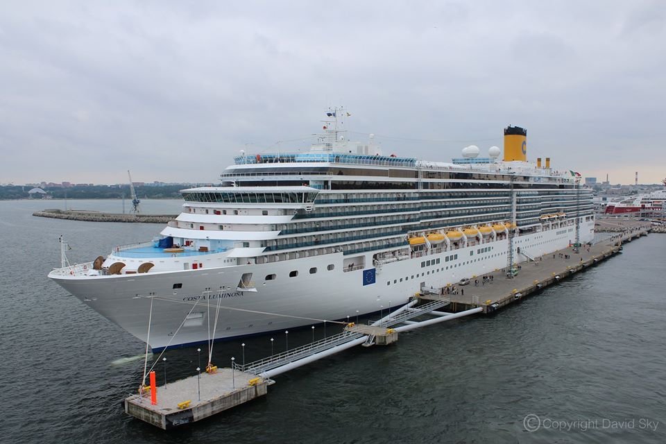 No.1732 Costa Luminosa launched in 2008 | The World's Passenger Ships