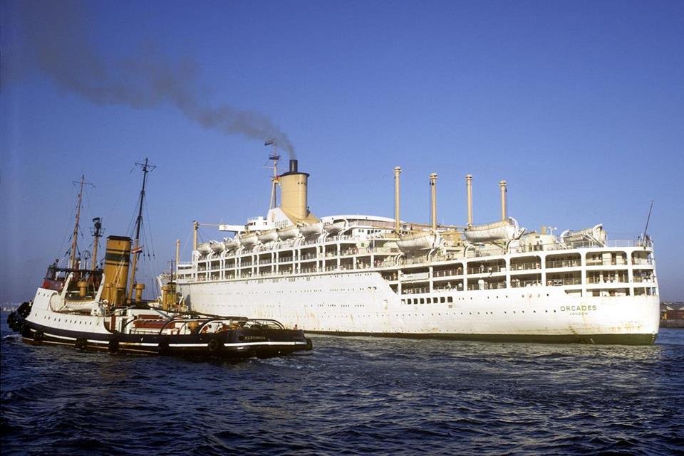No.755 ORCADES launched in 1947 | The World's Passenger Ships