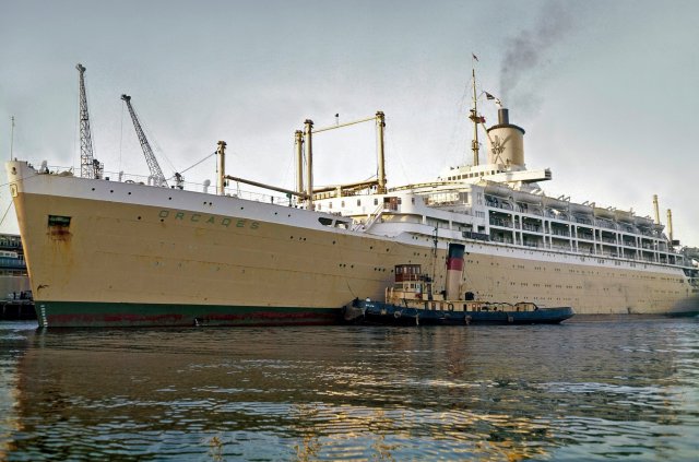 No.755 ORCADES launched in 1947 | The World's Passenger Ships