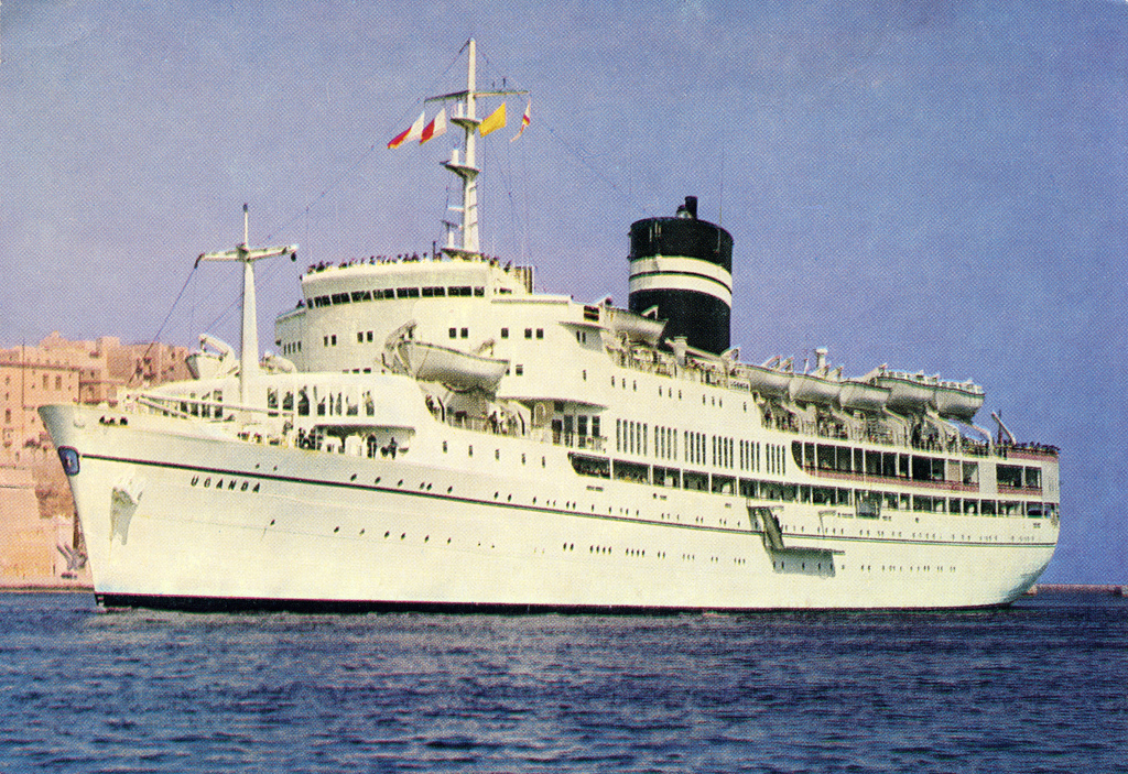 No.838 Uganda launched in 1952 | The World's Passenger Ships