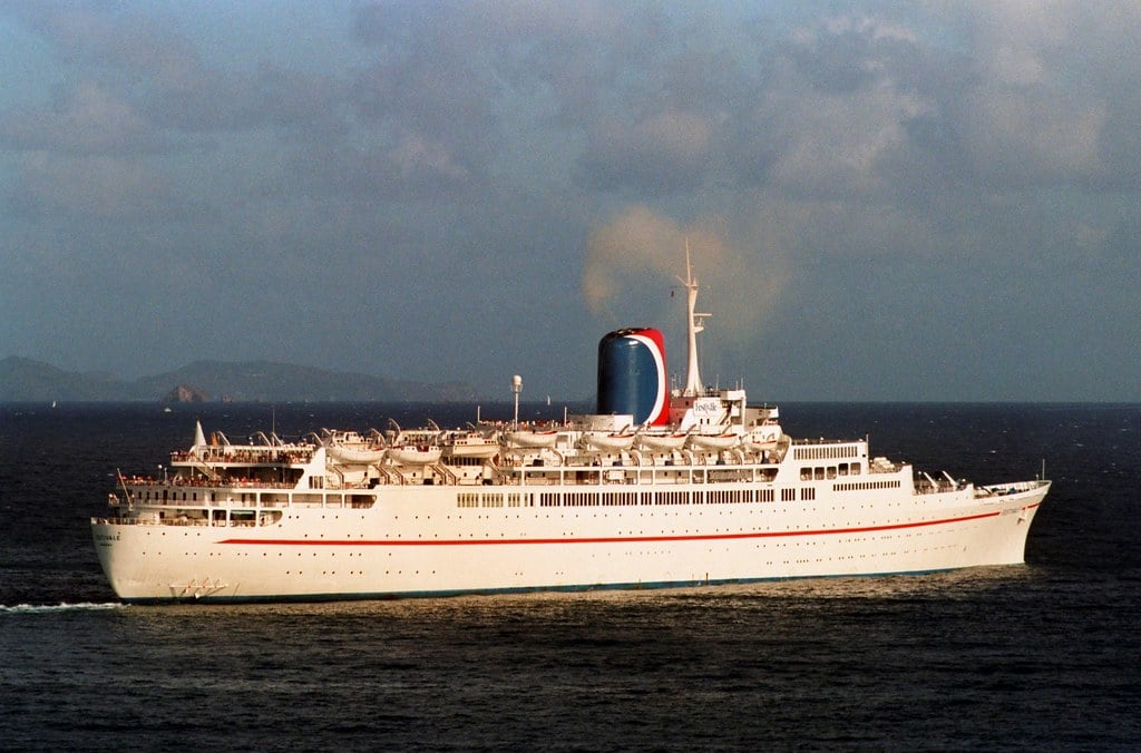 No.915 Transvaal Castle launched 1961 | The World's Passenger Ships