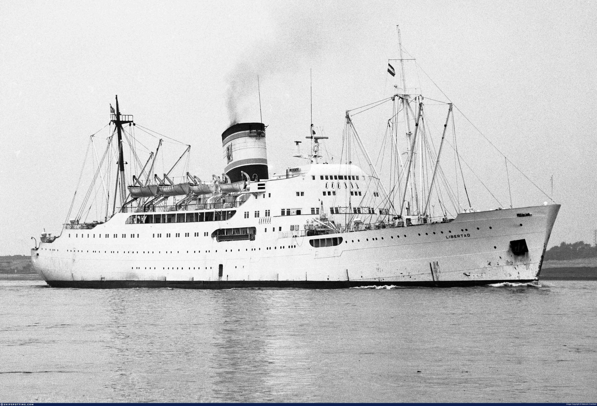 No.793 17 de Octubre launched in 1950 | The World's Passenger Ships