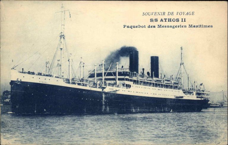 No.430 Athos II launched in 1925 | The World's Passenger Ships