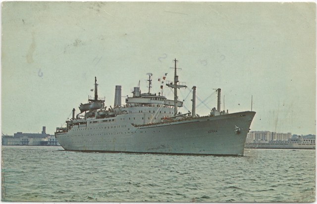 No.806 President Adams launched in 1950 | The World's Passenger Ships
