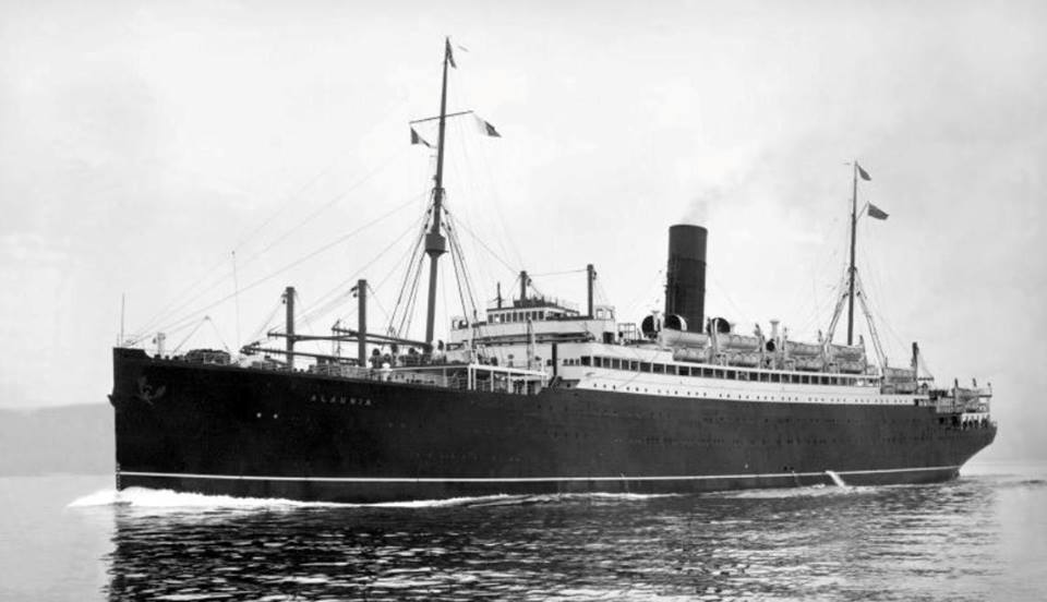 No.416 Alaunia launched 7 Feb 1925 | The World's Passenger Ships