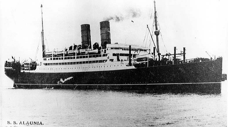 No.216 Alaunia launched in 1913 | The World's Passenger Ships