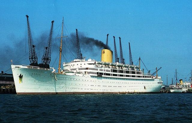 No.627 Andes launched in 1939 | The World's Passenger Ships