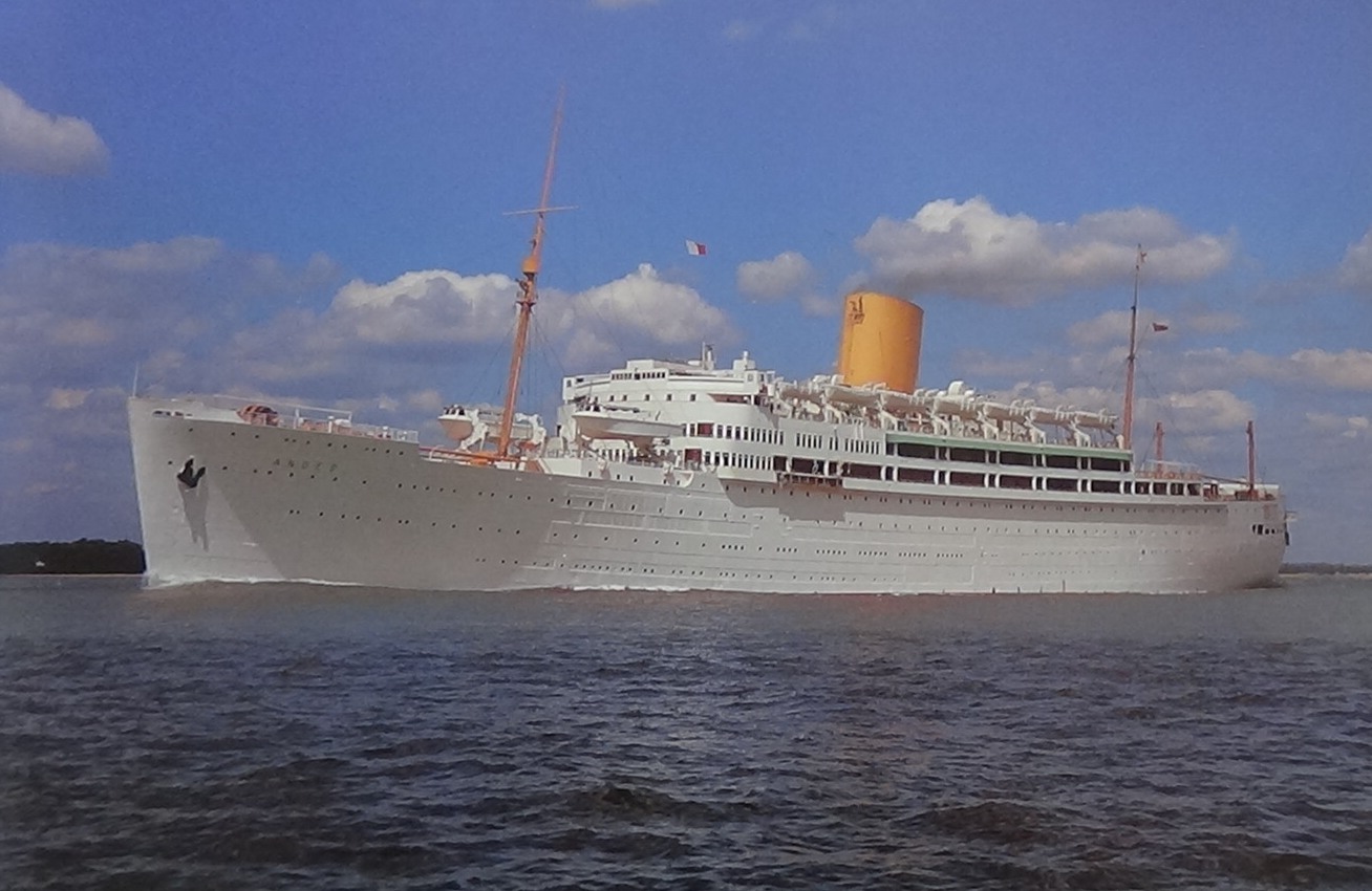 No.627 Andes launched in 1939 | The World's Passenger Ships