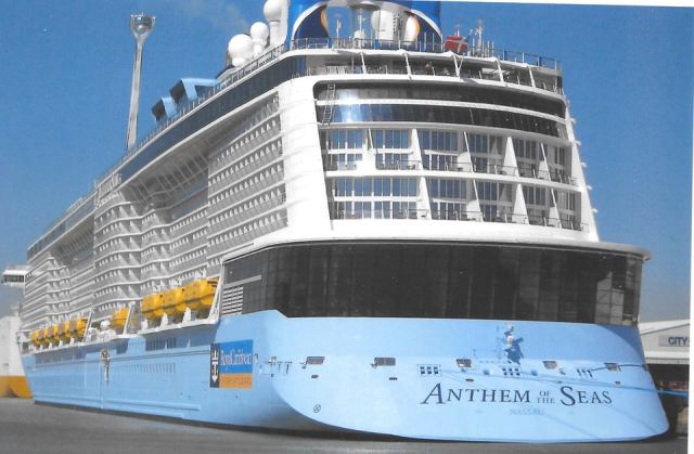 No.1852 Anthem of the Seas launched in 2014 | The World's Passenger Ships