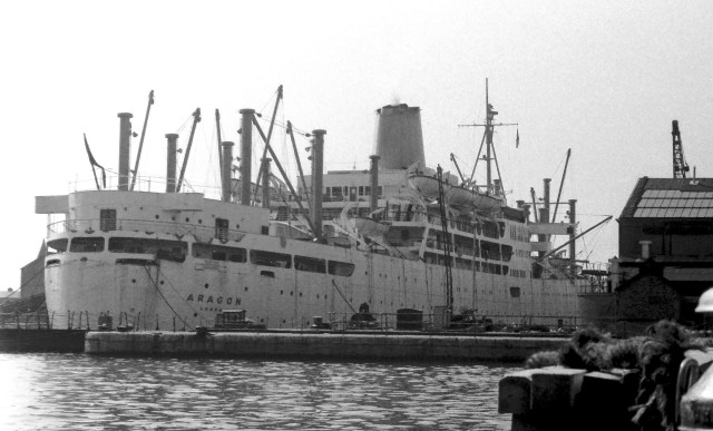 No.907 Aragon launched in 1959 | The World's Passenger Ships