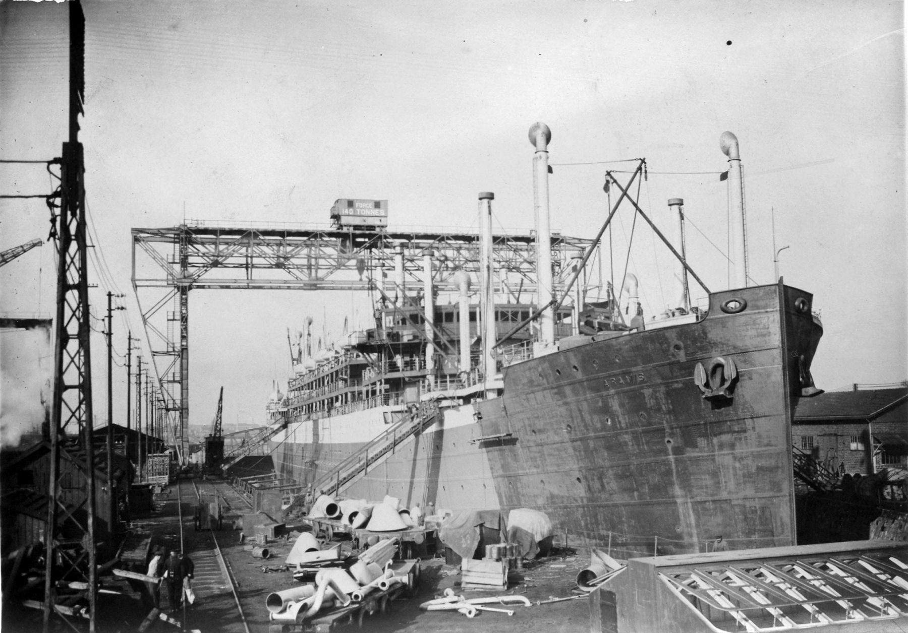 No.354 Aramis launched in 1922 | The World's Passenger Ships