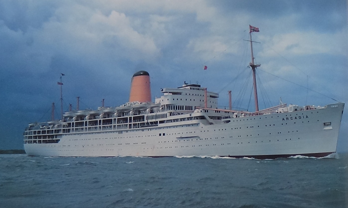 No.861 ARCADIA launched in 1953 | The World's Passenger Ships