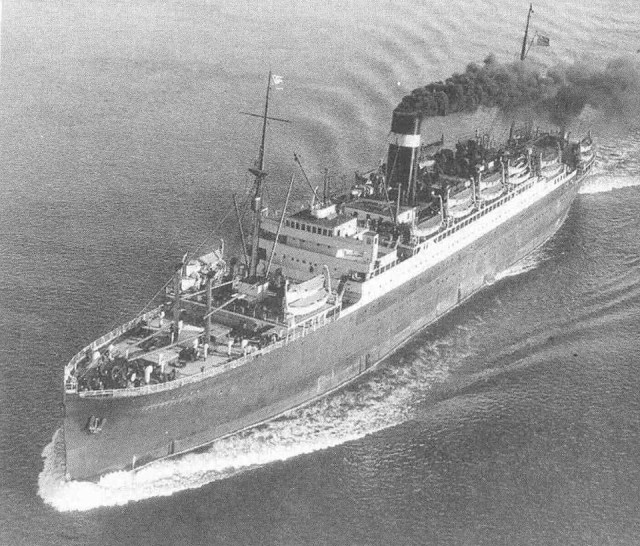 No.350 Athenia launched in 1922 | The World's Passenger Ships