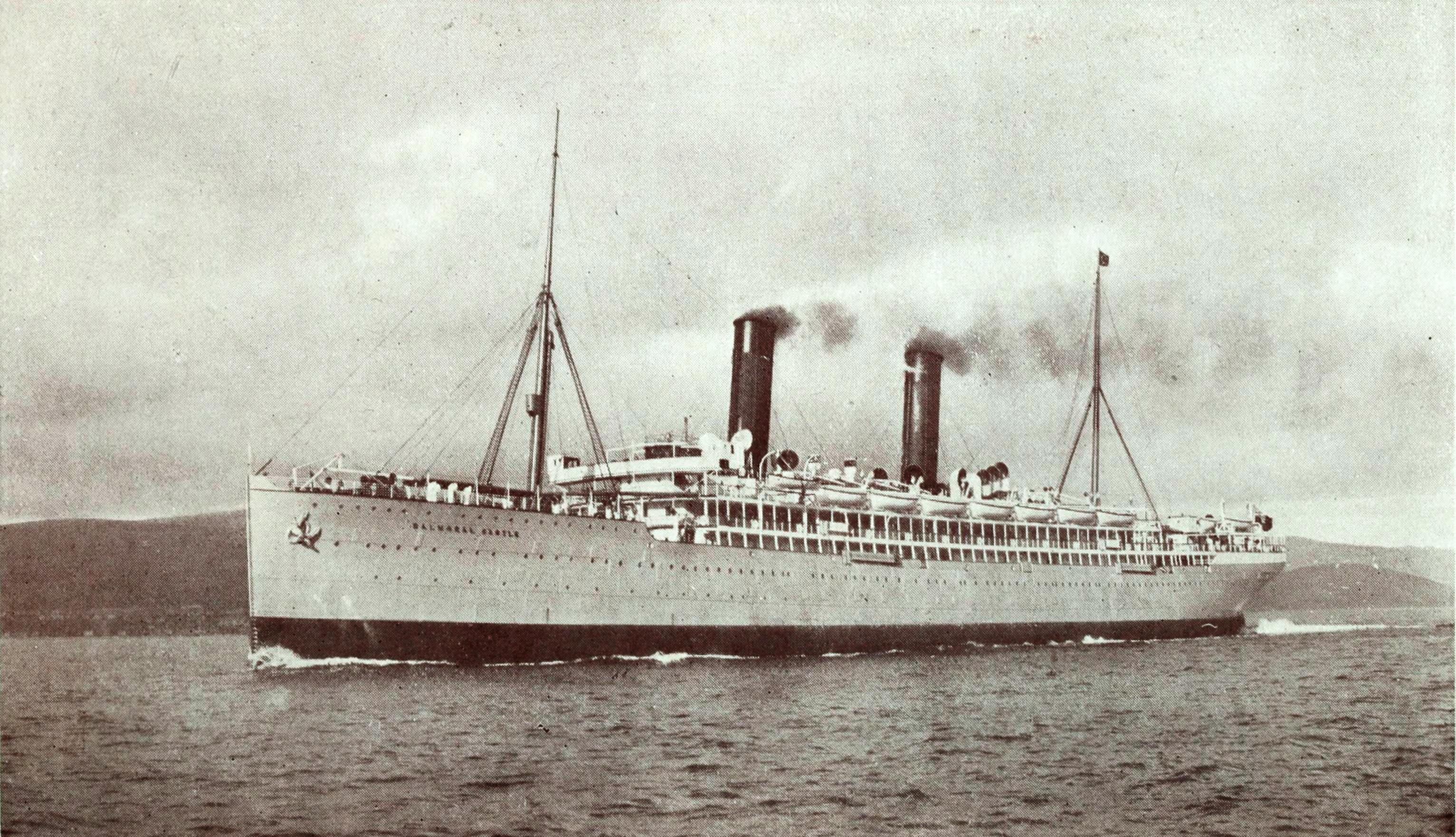 No.145 Balmoral Castle launched in 1909 | The World's Passenger Ships
