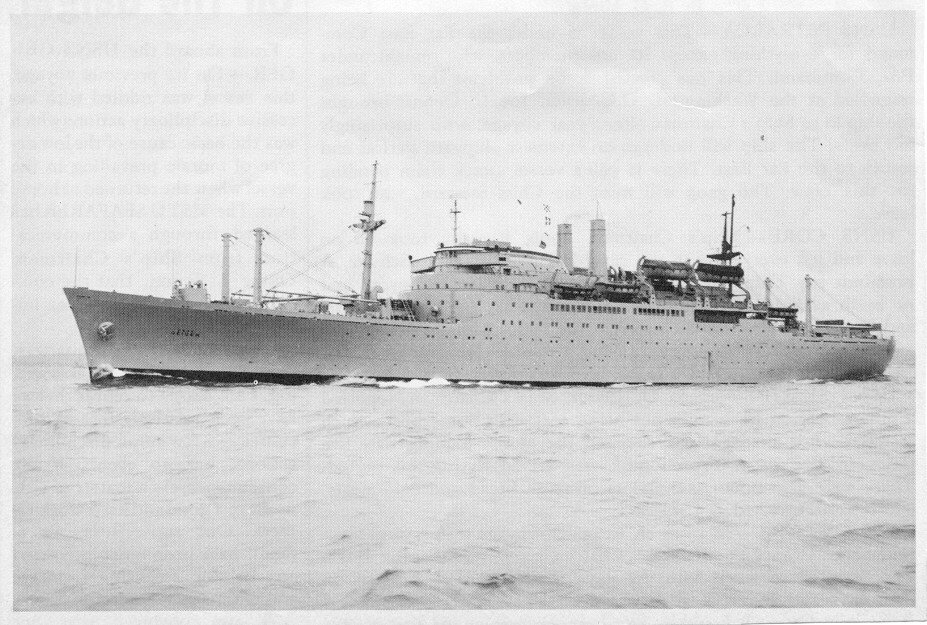 No.806 President Adams launched in 1950 | The World's Passenger Ships