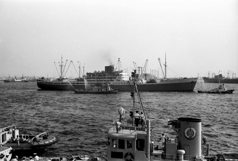 No.869 Brazil Maru launched in 1954 | The World's Passenger Ships