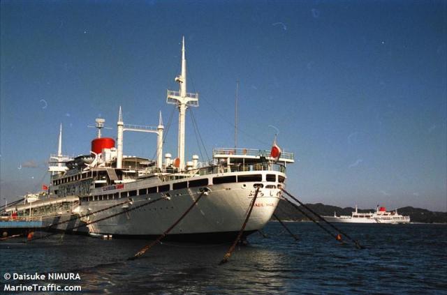 No.869 Brazil Maru launched in 1954 | The World's Passenger Ships