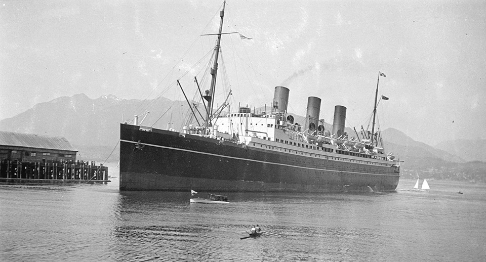 No.299 Empress of Canada launched in 1920 | The World's Passenger Ships