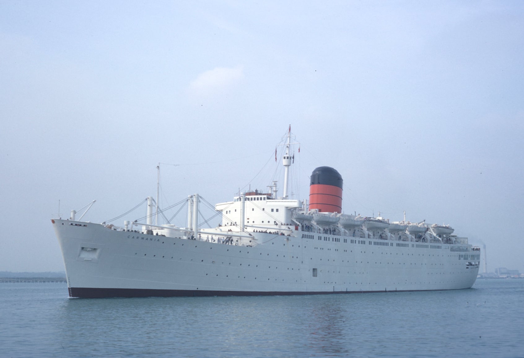 No.868 Saxonia launched in 1954 | The World's Passenger Ships