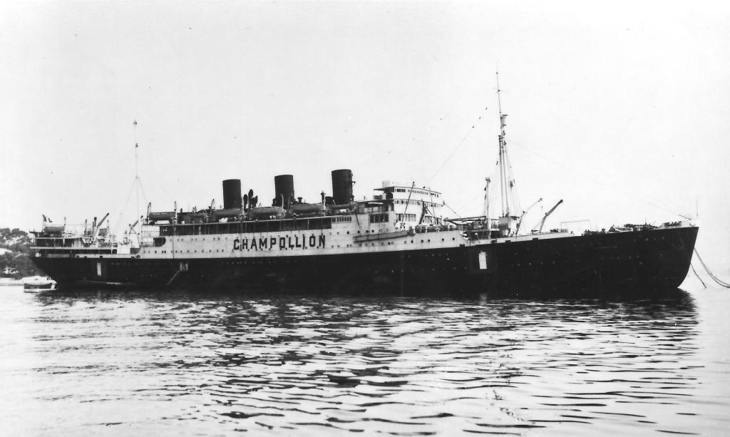 No.395 Champollion launched in 1924 | The World's Passenger Ships