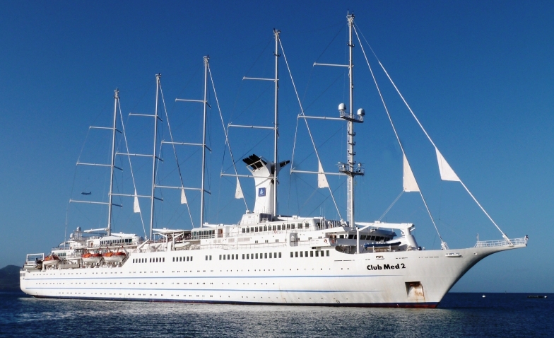 No.1285 Club Med 2 launched in 1991 | The World's Passenger Ships