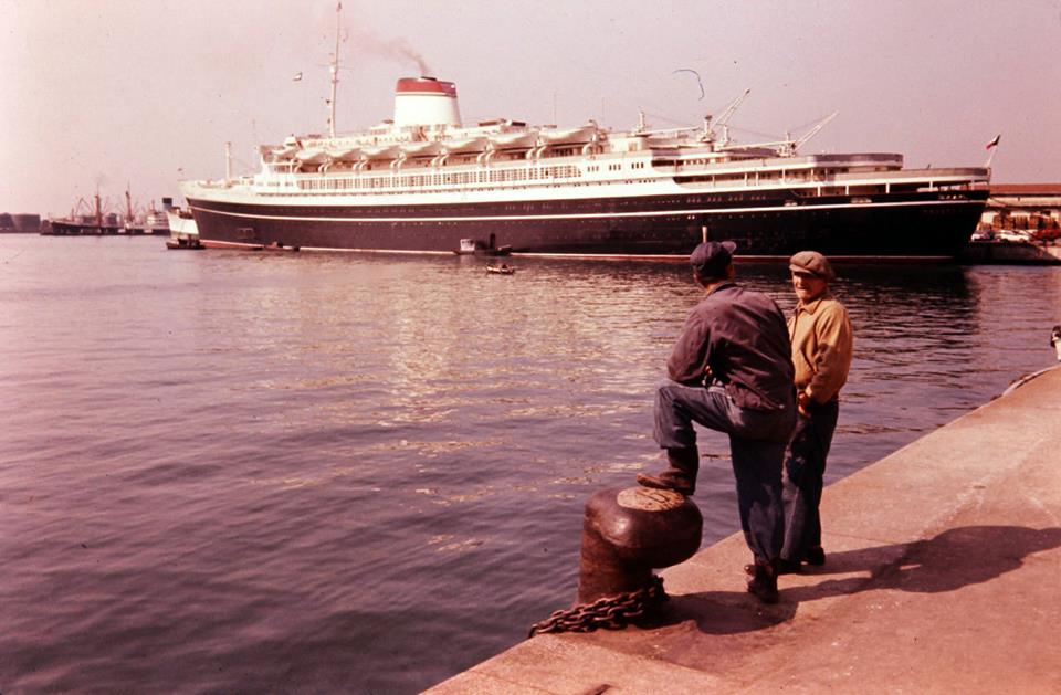 No.859 Cristoforo Colombo launched in 1953 | The World's Passenger Ships